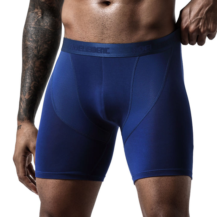 Sports Underwear Men's Anti-Wear Leg Modal Professional Running Fitness ...
