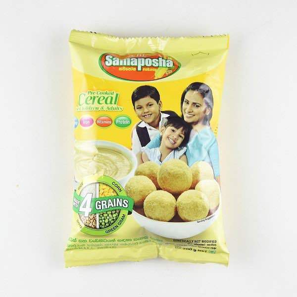 Samaposha Pre-Cooked Cereal 200g | Daraz.lk