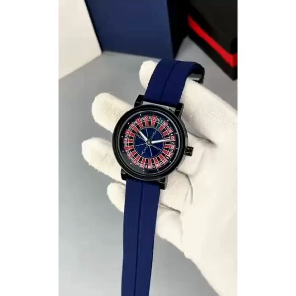 Caseeno Style Dial Rotating Watch for Men | HERYI Brand | Rubber Strap ...