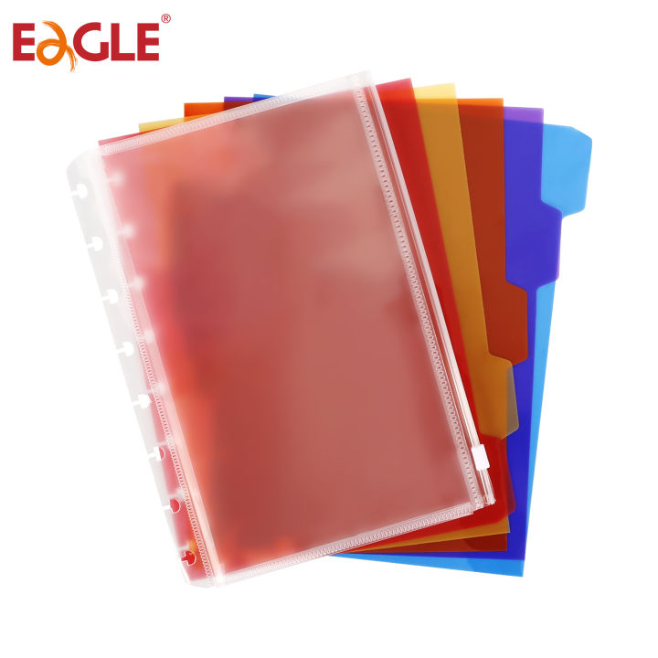 Eagle 5 Index Tags With Separate Pages，Multi-color binder index divider ...