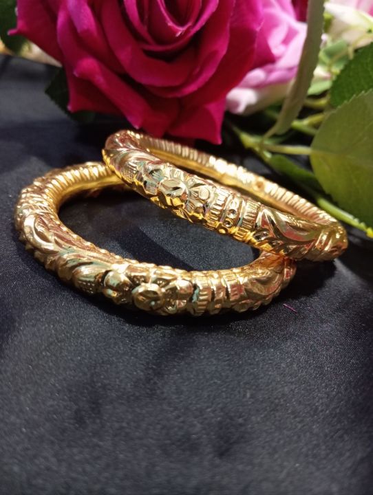 gold plated colour guarantee indian Bengal 2 piece set (bala) | Daraz ...