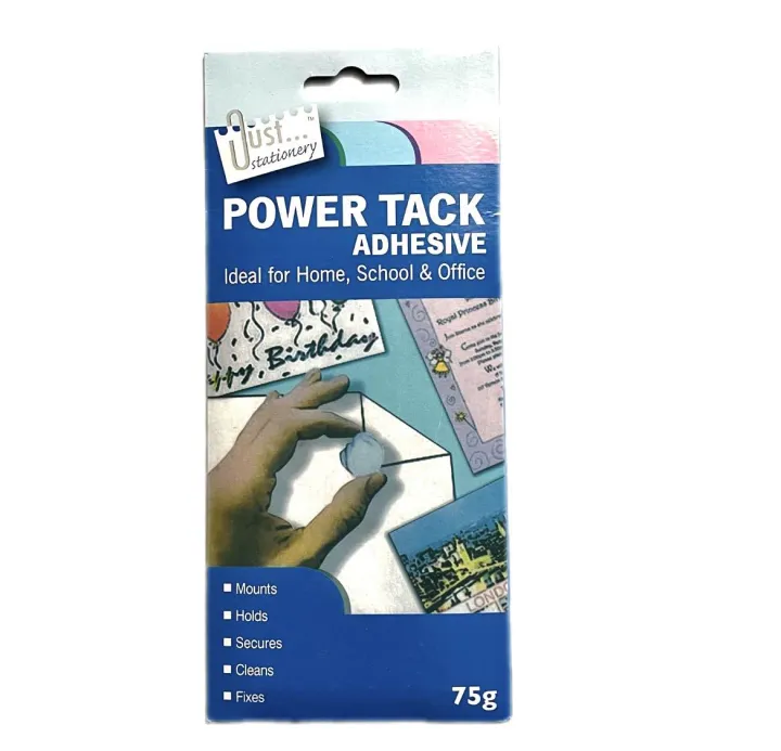 Blu Tack/ Power Tack Reusable Adhesive 75g | Daraz.com.np