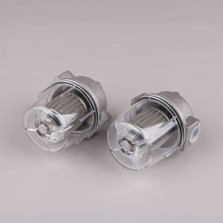 1/4" 3/8" Oil Burner Fuel Filter with Transparent P.C. Cup for Small ...