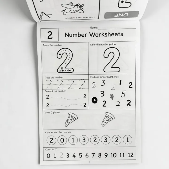 Digital Exercise Book 0-12, Pen Grip Training, Interactive Digital ...