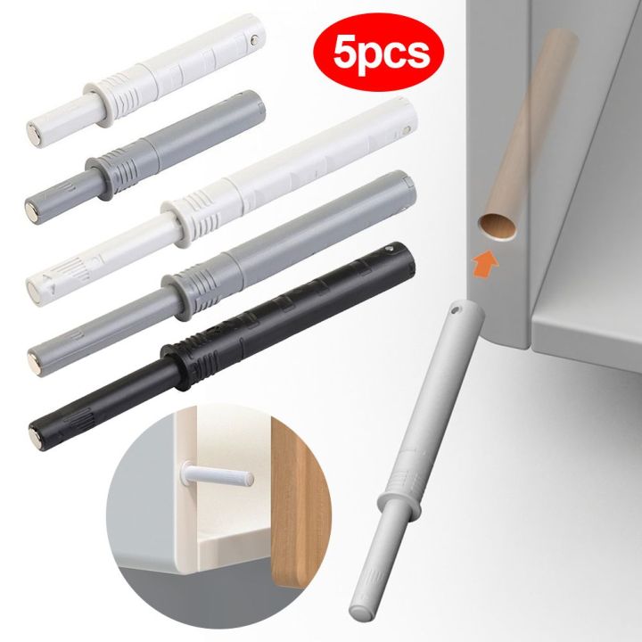 5Pcs Soft Quiet Close Closer Concealed Cabinet Rebounder Dampers ...