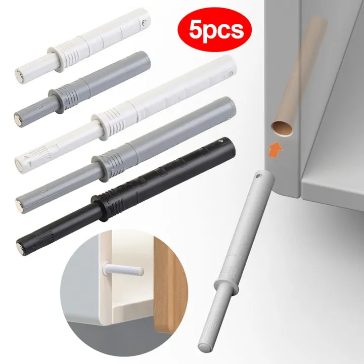 5Pcs Soft Quiet Close Closer Concealed Cabinet Rebounder Dampers ...