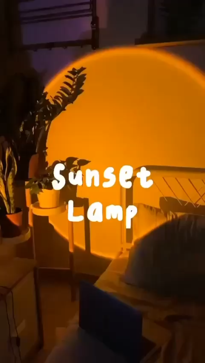 Sunset Lamp USB Operated With Box Packing Romantic Ambient Lighting ...