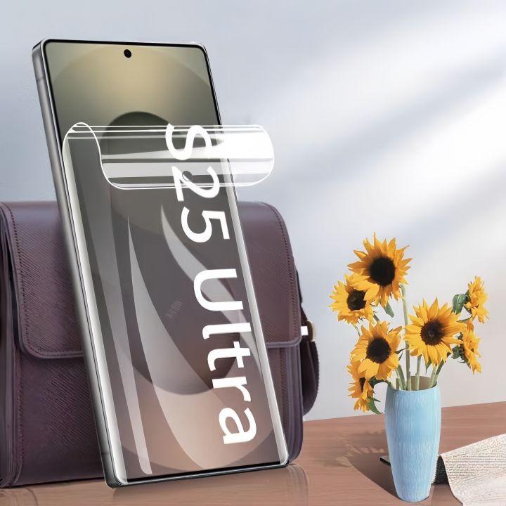2 Pcs Mobile Phone High Definition Hydrogel Film For Samsung Galaxy S25 ...