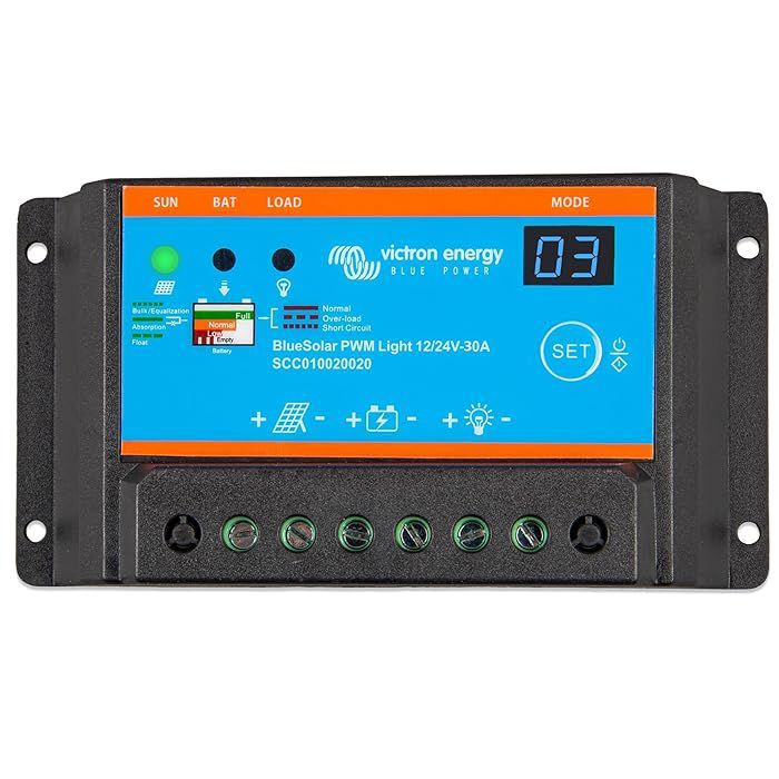 Victron Blue solar PWM Solar charge controller, 12/24 Volt (Programable ...