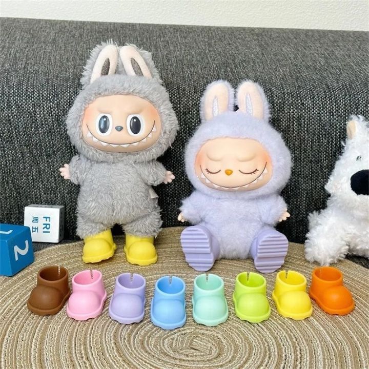 17cm Labubu Doll Shoes Color V1 V2 Labubu Doll Boots Cute Boots ...