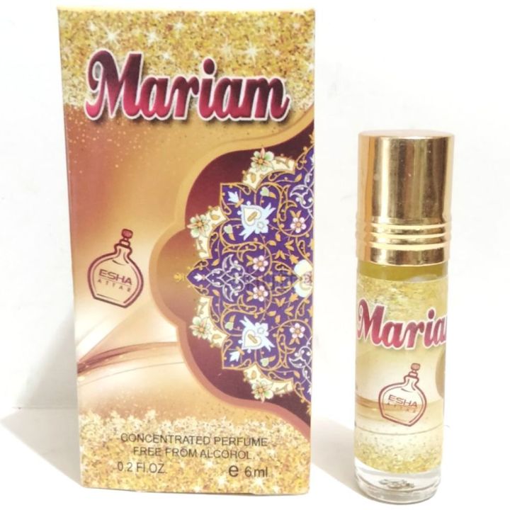 Mariam Attar 24 Hours Long-Lasting and AlcoholFree 100% Halal 6ml ...