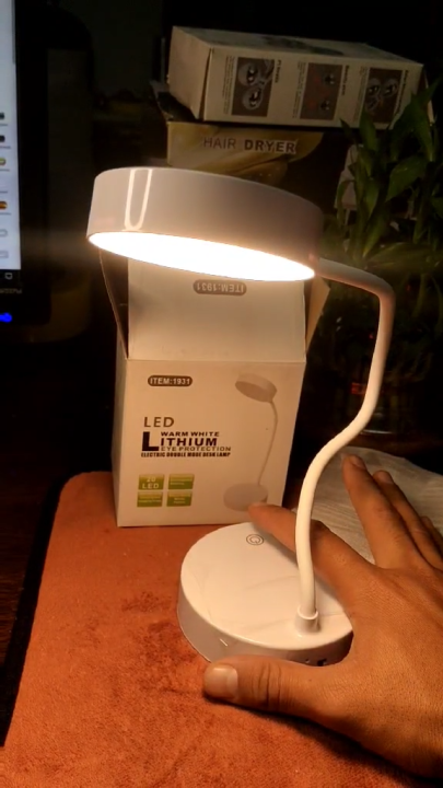 USB Rechargeable Study Lamp - Power Light White | Daraz.com.np