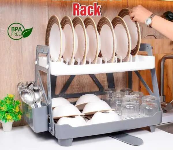 Max Kitchen Rack Best For Organizing KitchenAnd Crockery Plates ...