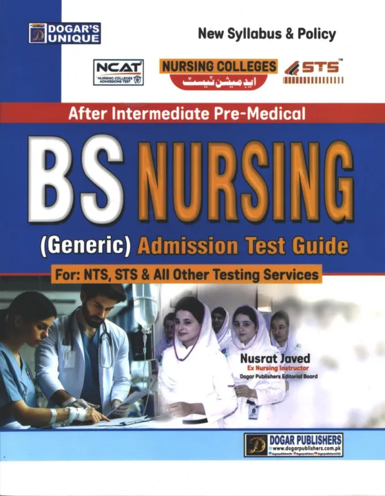 Nursing College Admission Test NCAT BS Nursing Guide for NTS STS 2026 ...