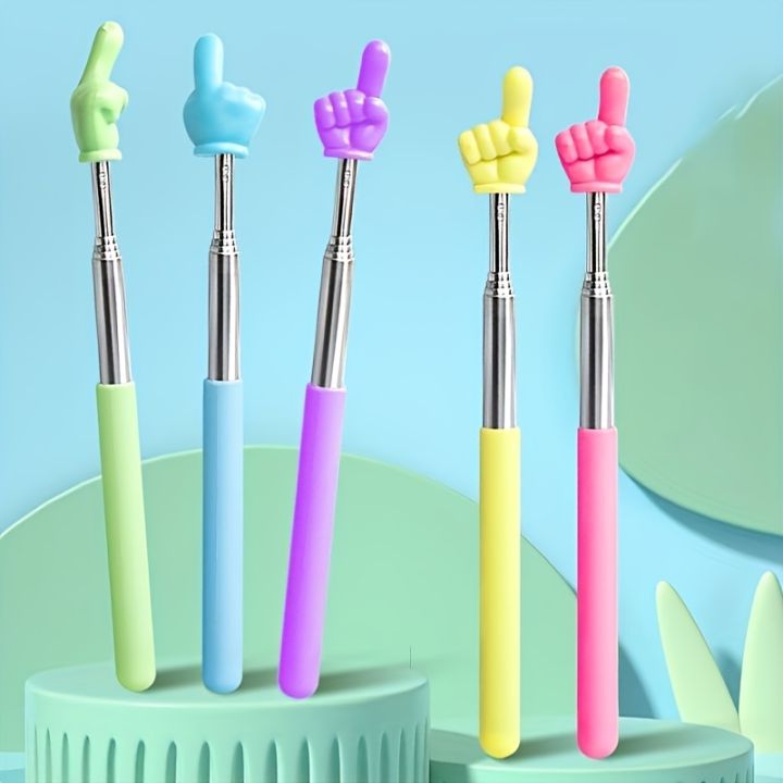 1pcs Retractable Stainless Steel Teacher Pointer Mini Telescopic ...