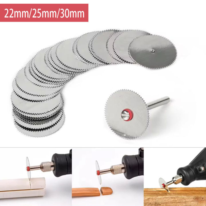 10 Pcs/set Mini Circular Saw Blade Stainless Steel Cutting Disc ...