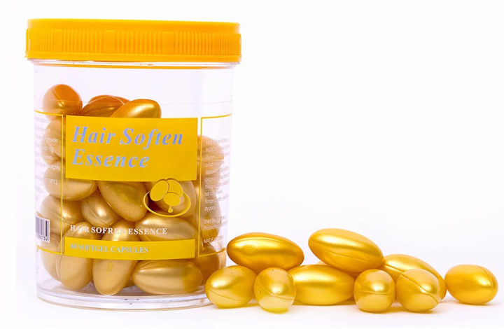 Saffron Hair Care Vitamin E Oil Capsules (Pack of 60) – Advanced Hair ...