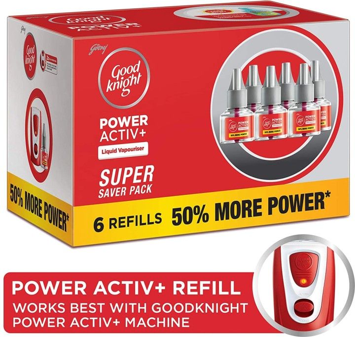 Good Knight 6 Refill Power Active Liquid oil | Daraz.com.bd