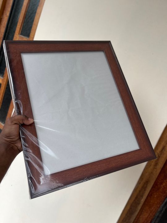 Photo Frame,Glass Frame, Fibre Frame Black Readymade Fiber Glass Photo ...