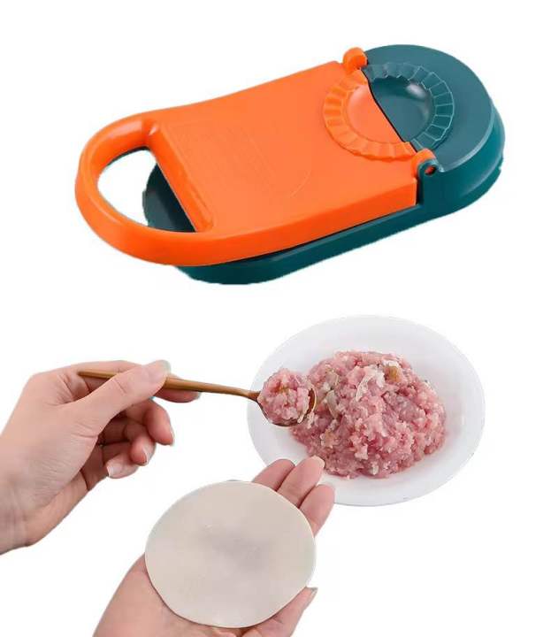 Premium quality-2in-1 Dumpling Maker Pitha Maker, Manual Dough Presser ...