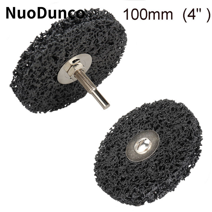 NuoDunco 100mm Coral Disc Poly Strip Disc Electric Drill Grinding Disc ...