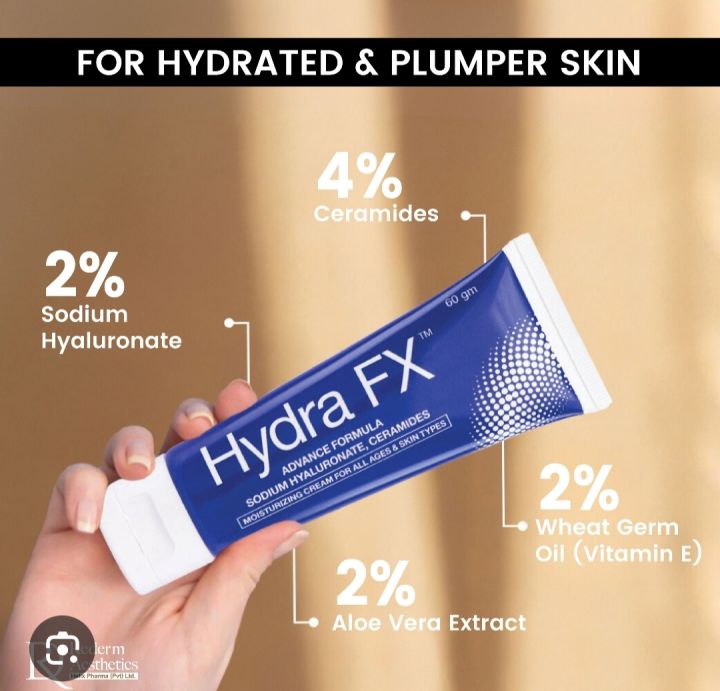 HYDRA FX Moisturizing Cream 60g For Soothe and Nourish Skin and ...