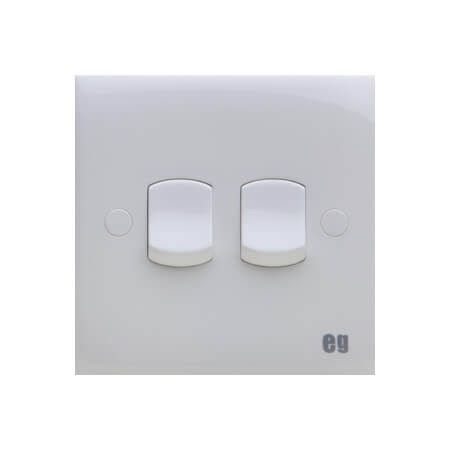 Energypac 2 Gang Switch (1 Way) EG Series | Daraz.com.bd