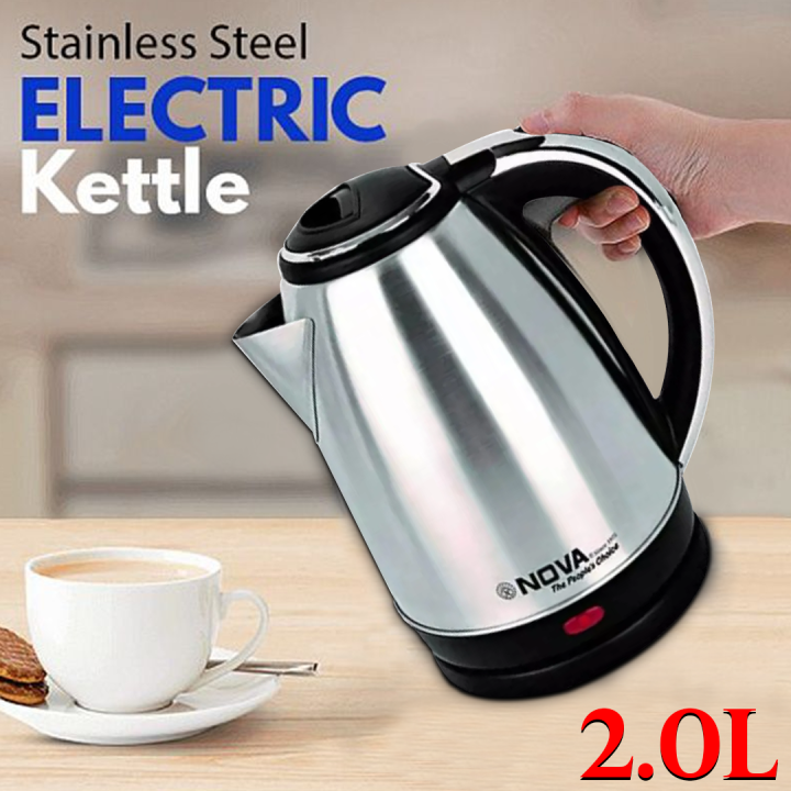 NOVA 2L Electric Kettle - Perfect for Tea, Coffee, and Hot Water Preparation | Daraz.com.bd