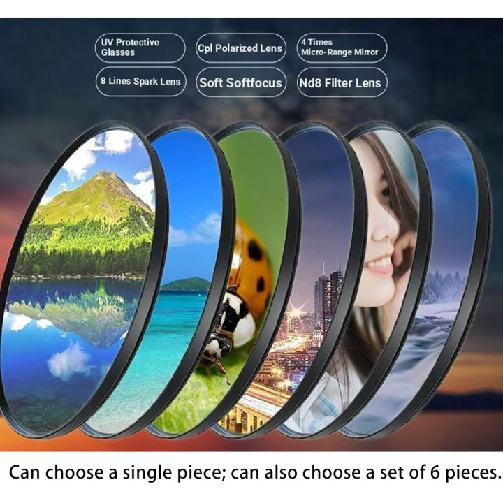 2026 NEW Universal Camera Filter Set for Canon Sony Fuji Nikon Lenses ...