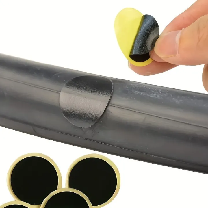 Rubber Puncture Patches Motorcycle Bicycle Tyre Tube Repair Cycle Patch ...
