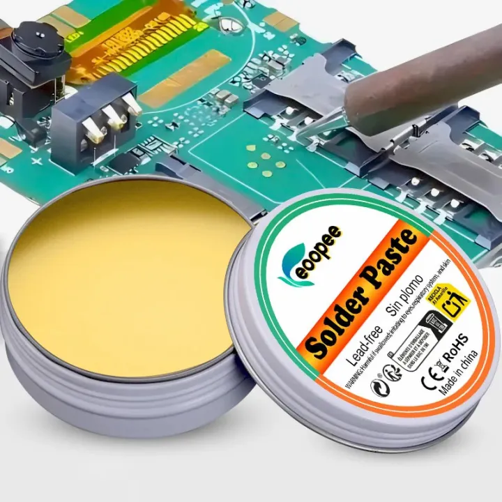 Upgraded Solder Paste Rosin Flux Precision 50g No Clean Soldering Flux ...