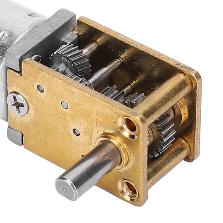 3V 6V 12V Mini Gear Motor Micro Worm Gear Reducer Brush 1218GE‑N20 High ...