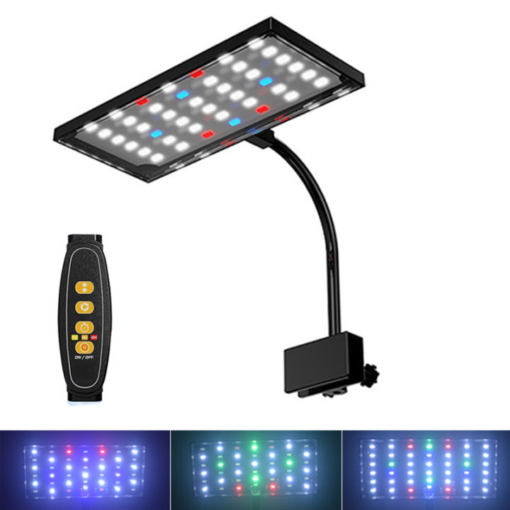USB Aquarium LED Light Full Spectrum Aquatic Plant Grow Lamp Fish Tank ...