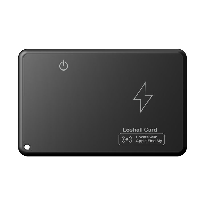 Wireless Charging Wallet Tracker Card Waterproof Work with Apple Find ...