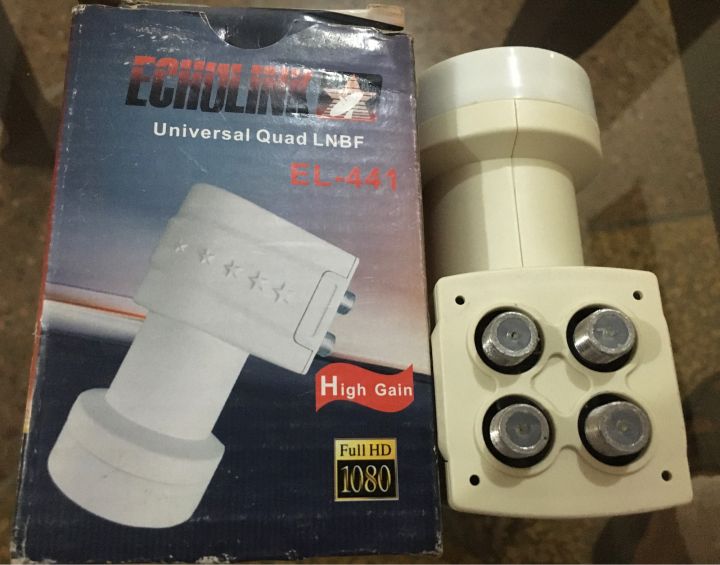 ku Band 4 Pin LNB For Dish Satellites | Daraz.pk