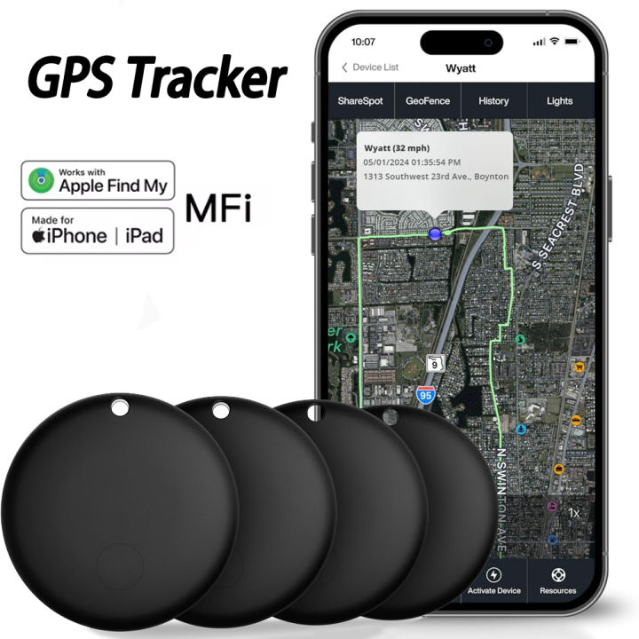 Air Tags GPS Tracker Tag Work with Apple Find My (iOS Only) Smart Tag ...