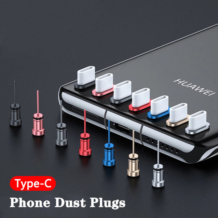 Type-C Micro USB Charging Port Anti Dust Plug Earphone Charging Port ...