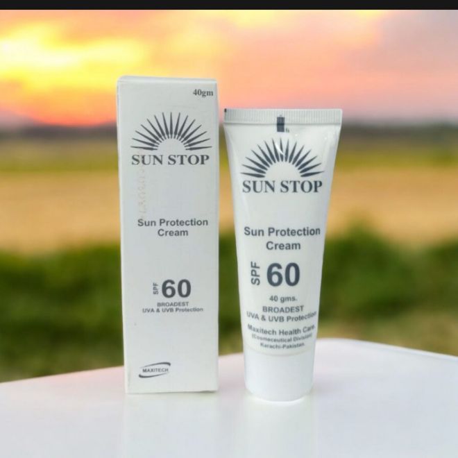 Sun stop sun protection cream SPF 60 40g | Daraz.pk