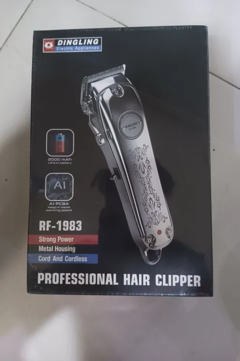 Dingling RF-1983 dingling Good quality Rechargeable battery hair ...