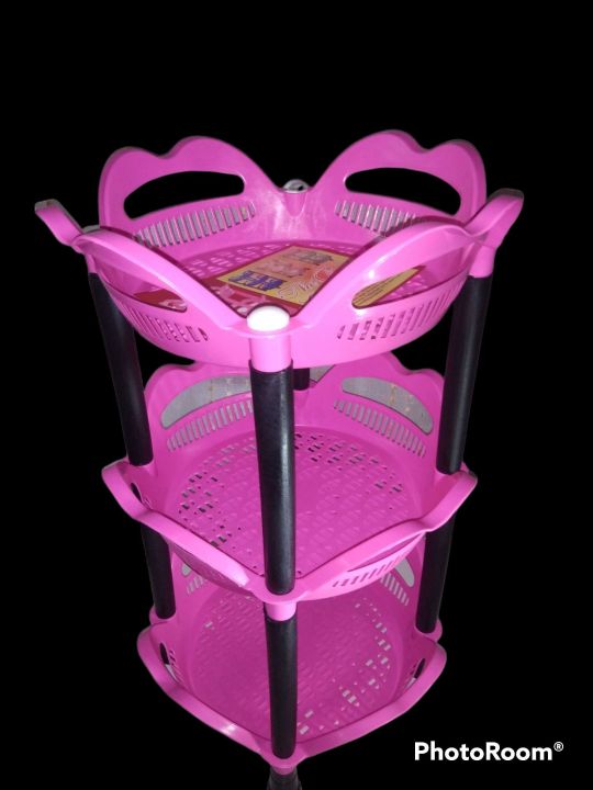 Plastic Rack 3 layer /vegetable rack /kitchen rack | Daraz.lk