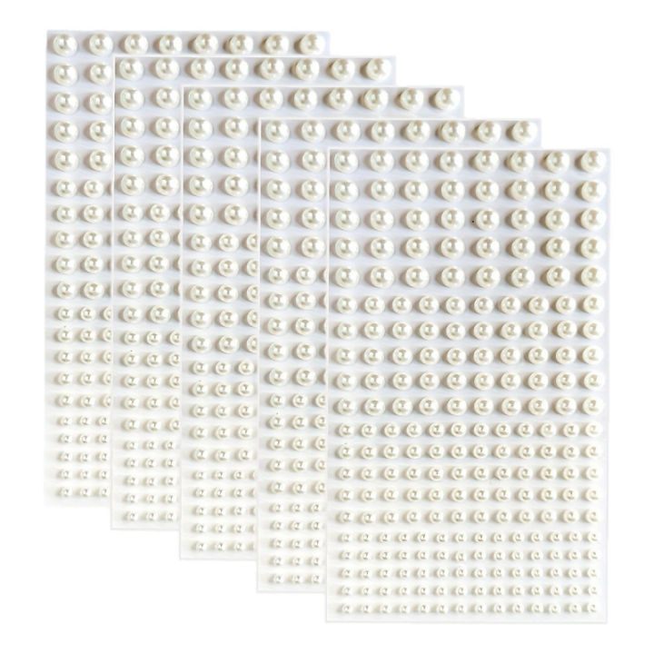 Water Diamond Half Round Pearl Sticker - Bright Diamond Tear Diamond ...