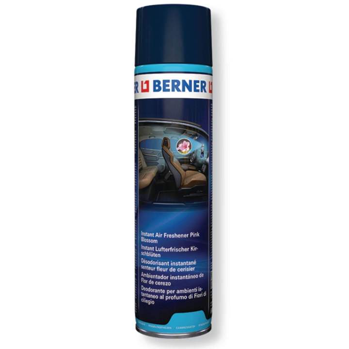 BERNER Car Air Freshener Spray - Cherry Blossoms - Effective with ...