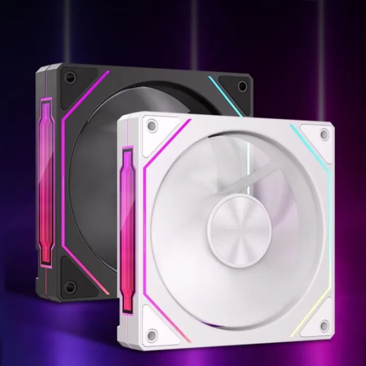 Prism 5 PRO 120mm Fan Argb Pc Case Ventiladores 4PIN PWM 5V-3PIN Cpu ...