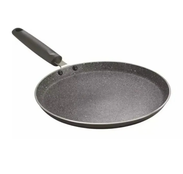 Wooden Handle 12-inch Normal Size Nonstick Hot plate | Nonstick Tawa ...