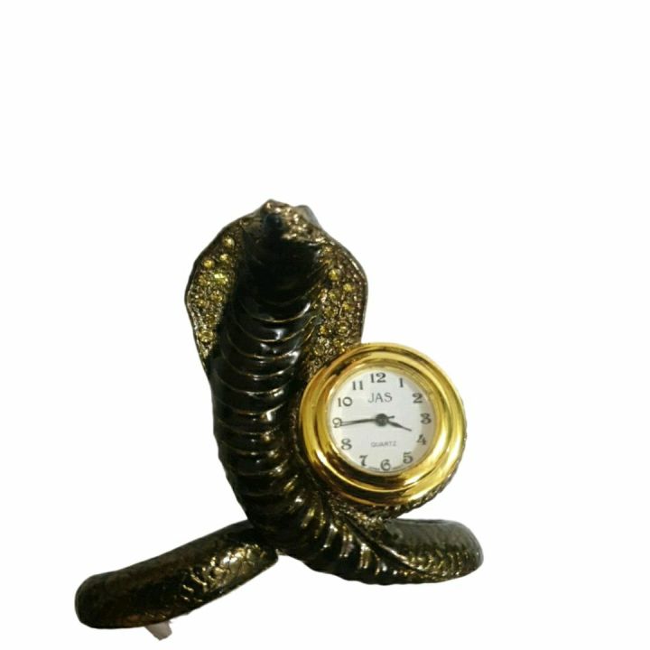 (O). JAS Cobra Snake Table Clock | Daraz.pk