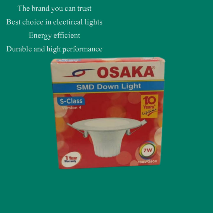 7 WATT SMD DOWN LIGHT OSAKA S class smart series / |smd led light ...