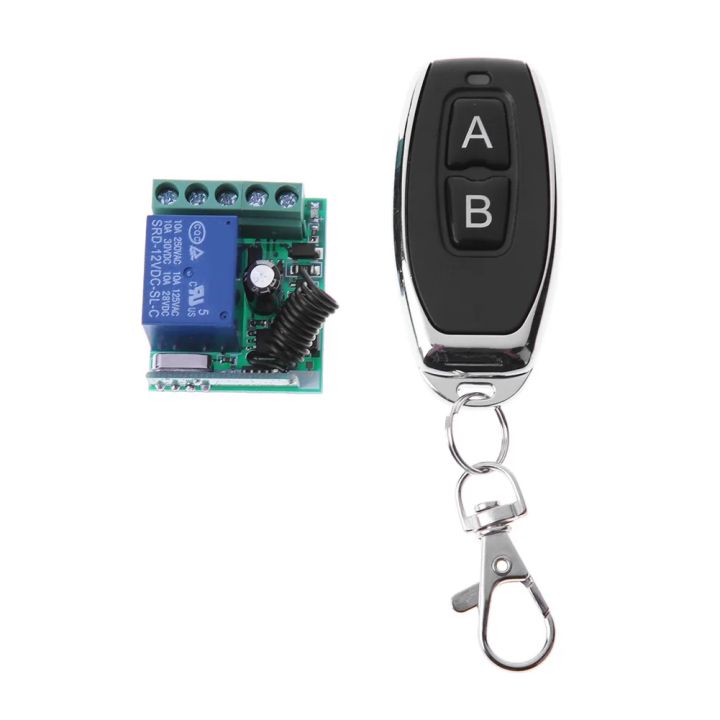 Wireless Remote Control Relay Receiver 1CH Controller 433MHZ Universal ... Wireless Remote Control Relay Receiver 1CH Controller 433MHZ Universal ...