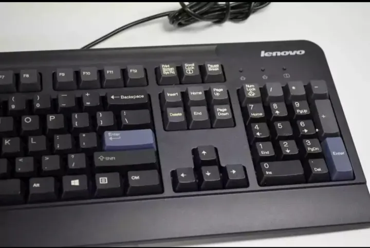 Lenovo USB wired Typing Keyboard | Daraz.pk