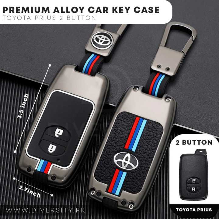 Metal Remote Cover Zinc Alloy for Toyota Prius with Key Metal Toyota ...