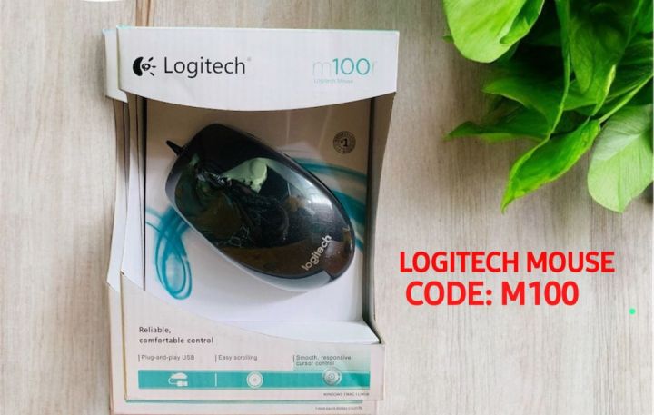 Logitech M100 Mouse | Daraz.lk